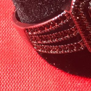 Jodi's Jewelry | Jewelry | Black Sapphire W Halo Black Gold Filled Ring ...